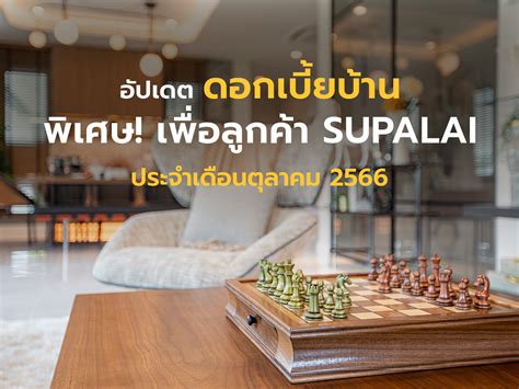 อัปเดต ดอกเบี้ยบ้าน สินเชื่อบ้านและคอนโด ประจำเดือนตุลาคม 2566