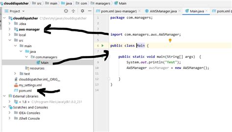 java maven error using intellij is referencing itself stack overflow