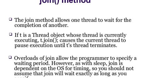 how to join threads in java thread join example javagian java