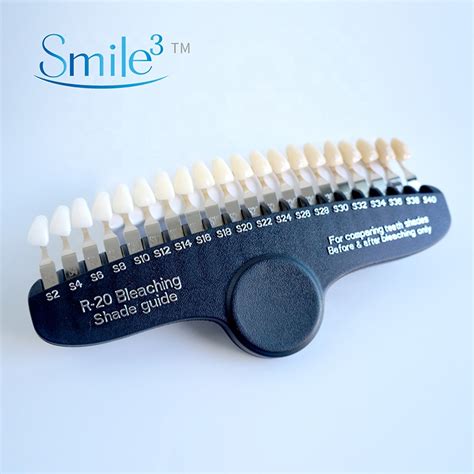 Hot Sale Clinic Use Dental Porcelain 3d Colors Shade Guide Teeth
