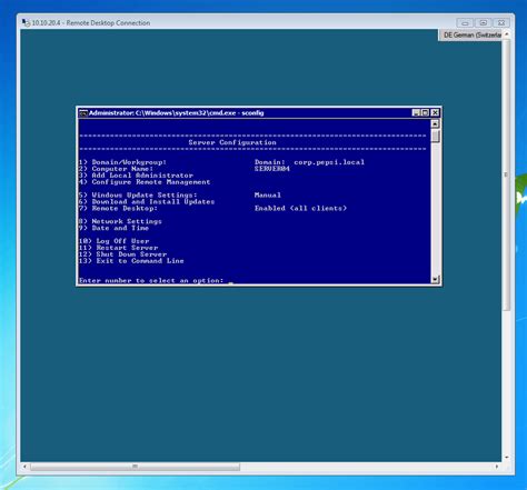 how to add a windows server 2008 r2 core as secondary domain controller