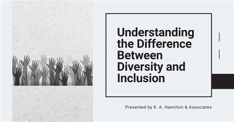 Understanding The Difference Between Diversity And Inclusion