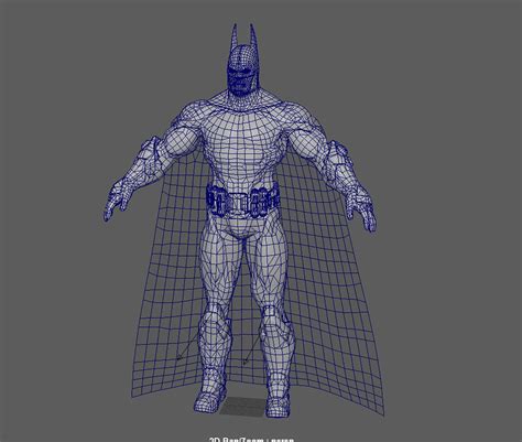 Batman Rigged 3d Model Turbosquid 1724292