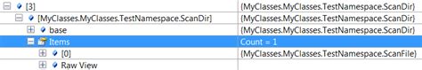 c search through hierarchicaldata with recursion