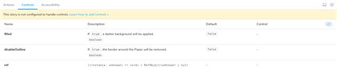 material ui interface props not showing in docs · issue