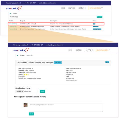 helpdesk website slides odoo apps synconics