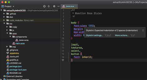 stylelint webstorm and scss — csscoder pro