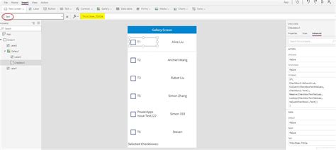 solved how to get value of selected checkbox power platform community