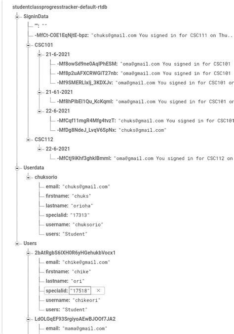how can i retrieve values of firebase nodes with random auto generated