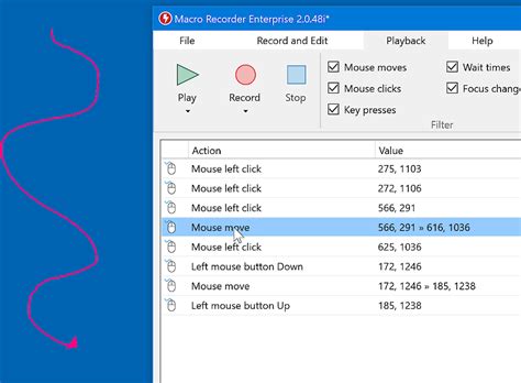 macro recorder editing macros