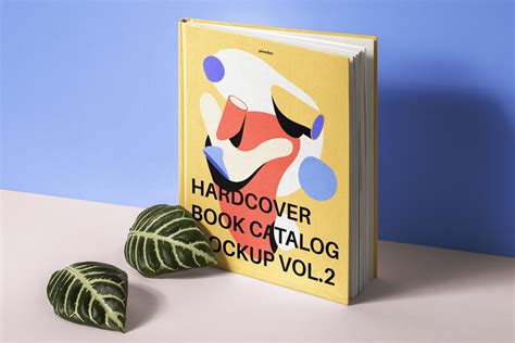 Free Hardcover Standing Book Mockup Psd Psfreebies
