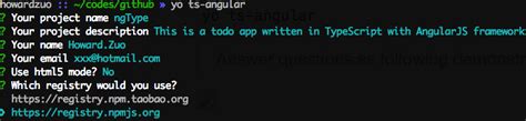npm generator ts angular skypack
