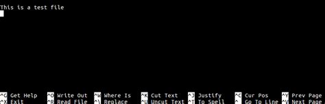 linux nano editor explained for beginners 10 examples techlear