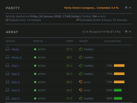 crash during parity check general support unraid