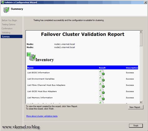 creating a windows server 2008 r2 failover cluster
