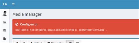 php config error laravel 5 5 admin stack overflow
