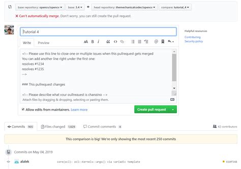 help required in contributing code to opencv 3 4 branch opencv qanda forum