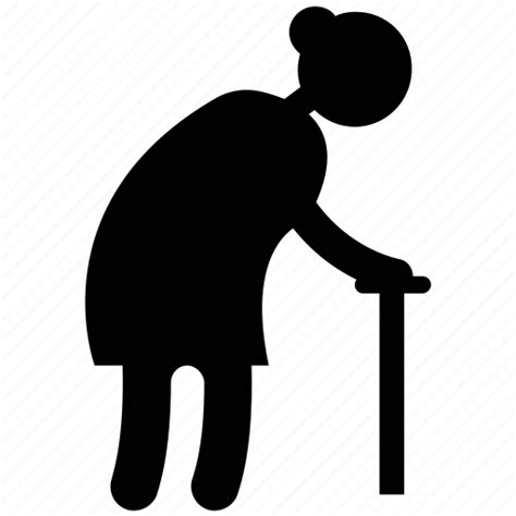Grandmother Granny Old Lady Old Maid Old Woman Icon