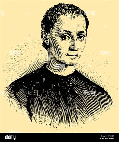 Niccolo Machiavelli After A Bust In The Museum In Berlin Literary