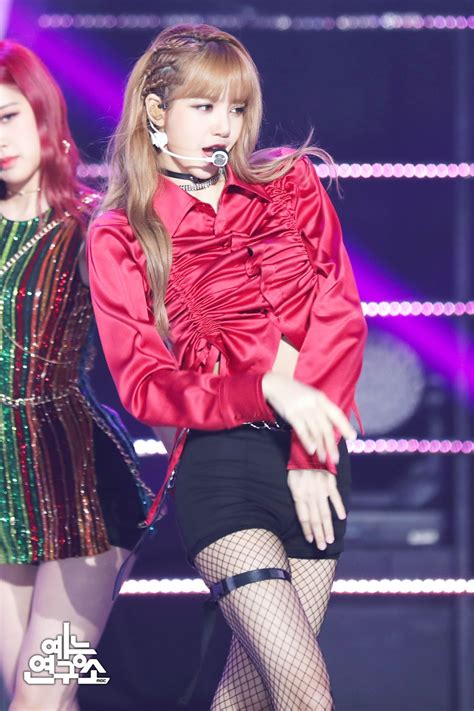 Blackpink Lisa Mbc Music Core 14 July 2018 Pd Note Photo