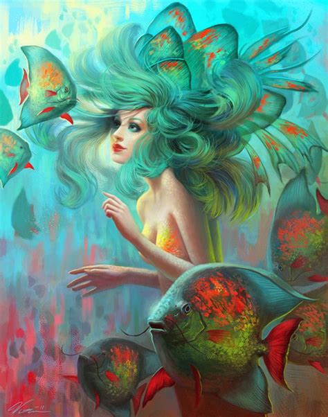 Pintura Digital E Fantasy Art Com Viktoria Gavrilenko Viccolatte