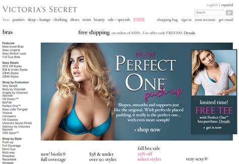 research of lingerie industry web design trends and 33 sexy examples