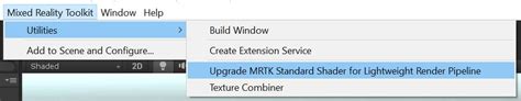 mrtk2 標準著色器 mrtk 2 microsoft learn