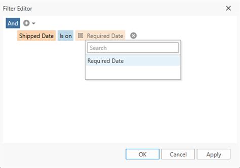 dataviewbase filtereditorshowoperandtypeicon property wpf controls