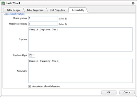 telerik web forms accessible tables radeditor telerik ui for asp