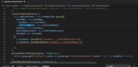 when try to add confirm mail function group get error