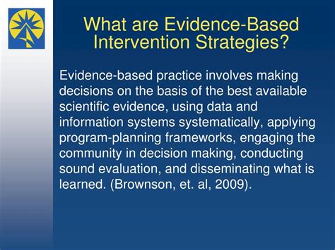 Ppt Selecting Evidence Based Interventions Powerpoint Presentation