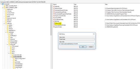 how to set a permanent folder path while opening the drawings in