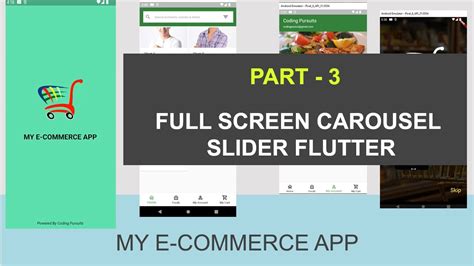 full screen carousel slider flutter with dot indicator 03 flutter