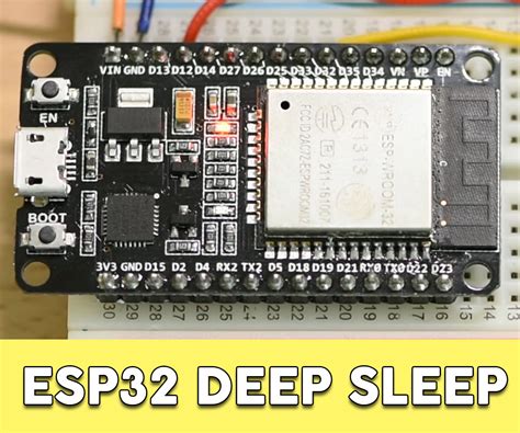 esp32 deep sleep tutorial 7 steps instructables