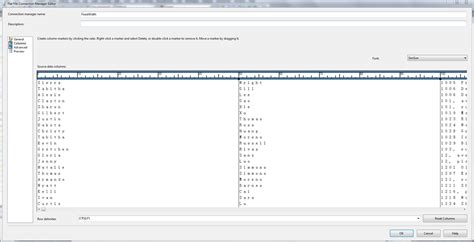 exporting data from sql server to fixed position flat file