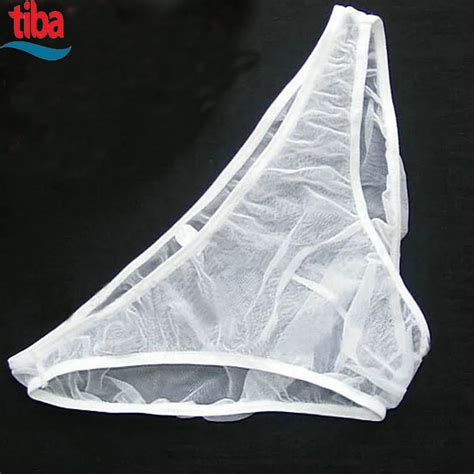 Underwear Passion Gauze Man Thong Sexy T Pant Perspective Appeal