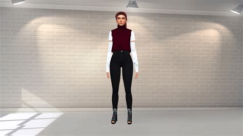 Went From Alpha Cc To Maxis Match And This Is My First Maxis Match Sim