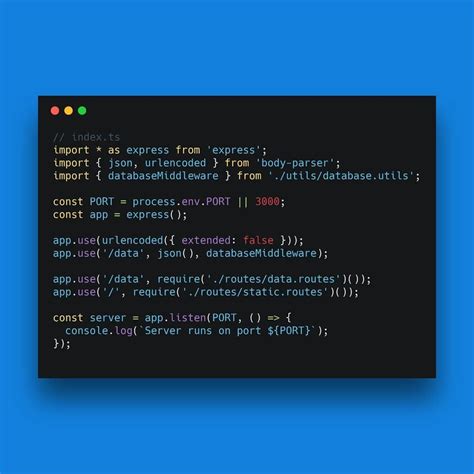 node js web server express unbrick id