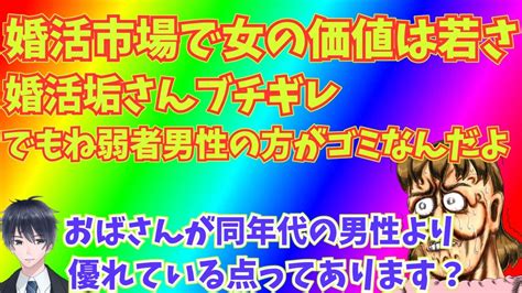 未婚の女性より弱者男性の方が終わってる←現実みろおばさん Youtube