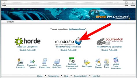 how to compose an email in roundcube inmotion hosting
