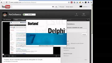 introdução a programação no delphi 7 youtube