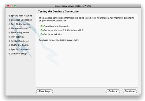 howto mysql workbench to remote ubuntu production server