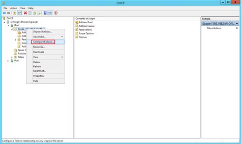 How To Configure Dhcp Failover On Windows Server 2012 R2 Cr Tech