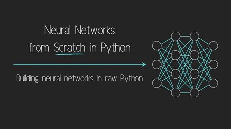 neural network from scratch 1 weights and bias youtube