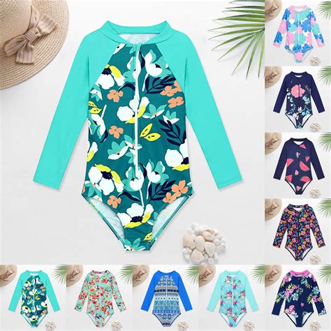 Gubotare Girls Swimwear Girls Beach Sport Banded 1 Piece Swimsuit