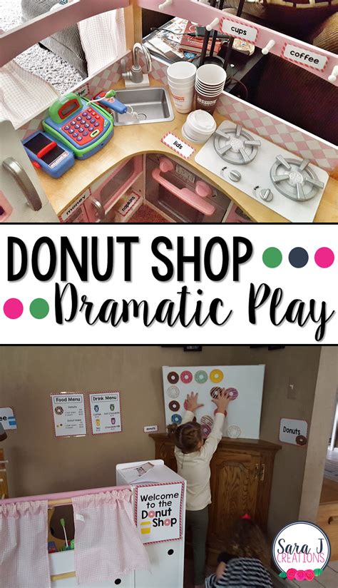 Donut Shop Dramatic Play With Images Dramatic Play Preschool