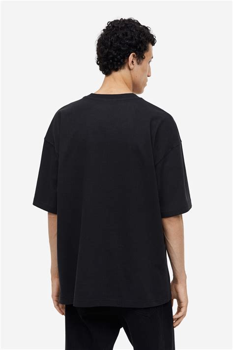 Oversized Fit Cotton T Shirt