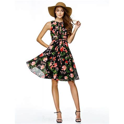 Australia Formal Dresses Cocktail Dress Party Dress Print A Line Jewel