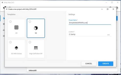 simple web xr unity unitylist