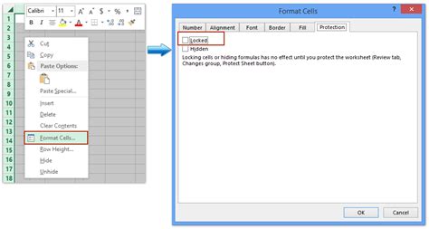 How To Lock And Protect Selected Cells In Excel